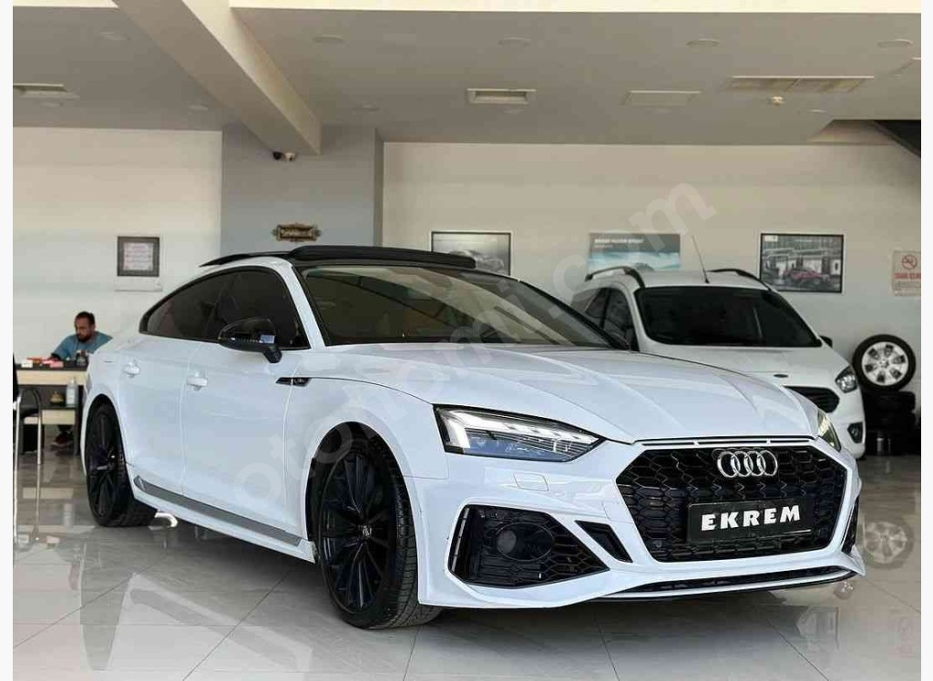 Audi A5, 2020 AUDİ A5 S-LİNE 45TFSİ QUATTRO 265HP BEYAZ İÇİ TABA ...