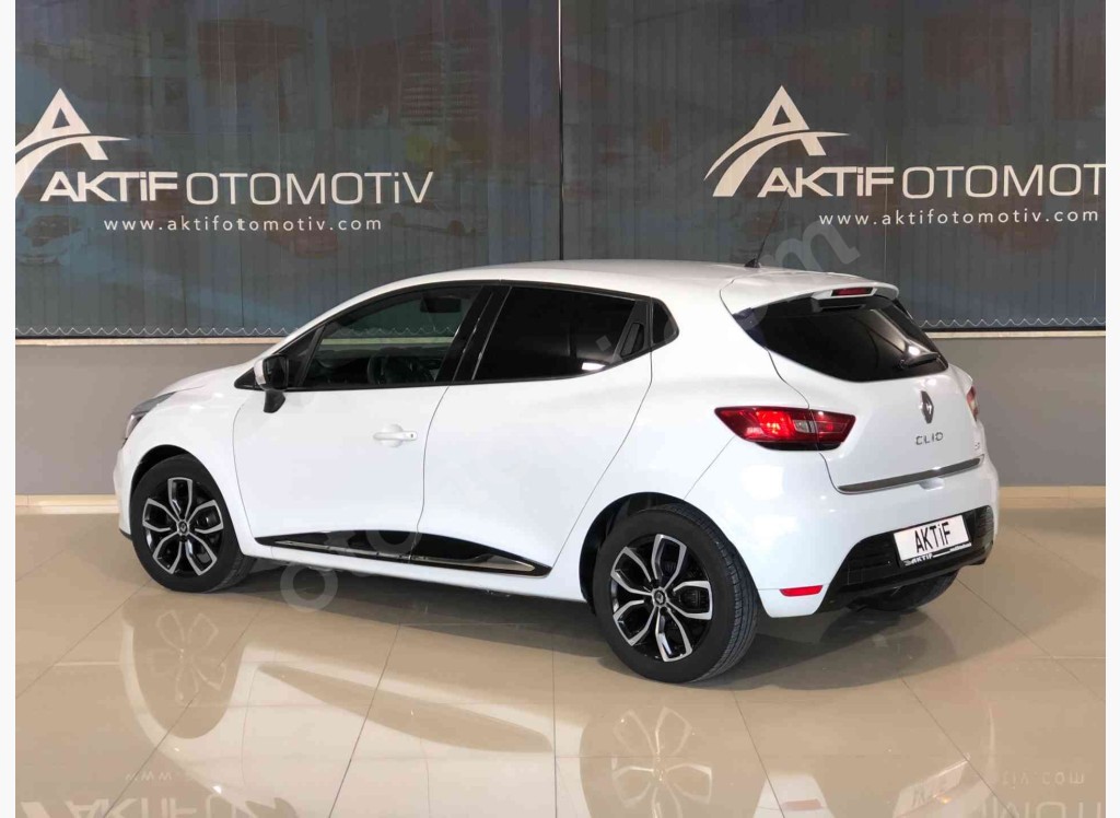 Renault Clio, A K T İ F den 2018 CLİO 1.5 DCI TOUCH EDC OTOMATİK BEYAZ ...
